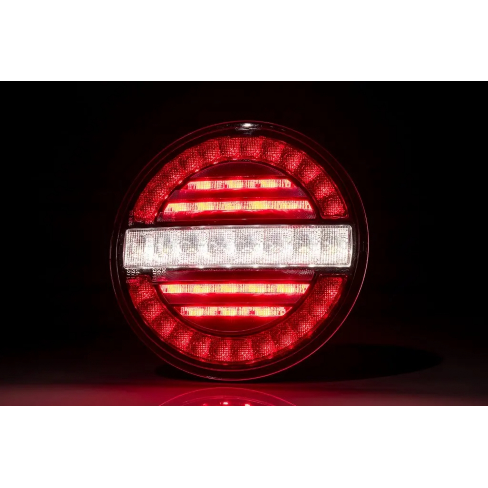 Фонарь на прицеп задний Fristom FT-214 LED 3-х функциональный круглый